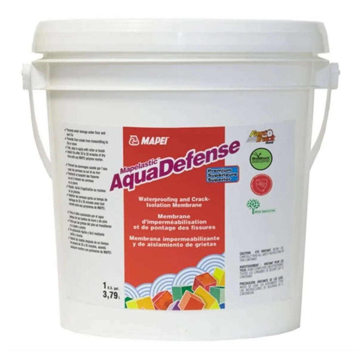 Mapelastic AquaDefense Waterproofing Membrane - 1 Gallon – Gulf Coast ...