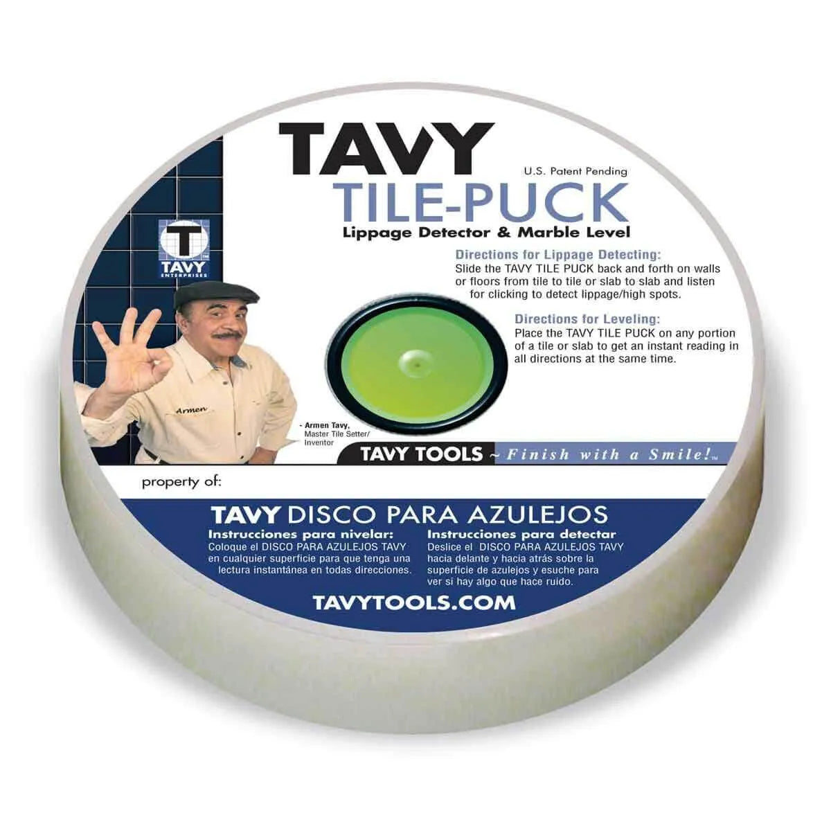 Tavy Tile Puck Level & Lippage Detector – Gulf Coast Flooring ...